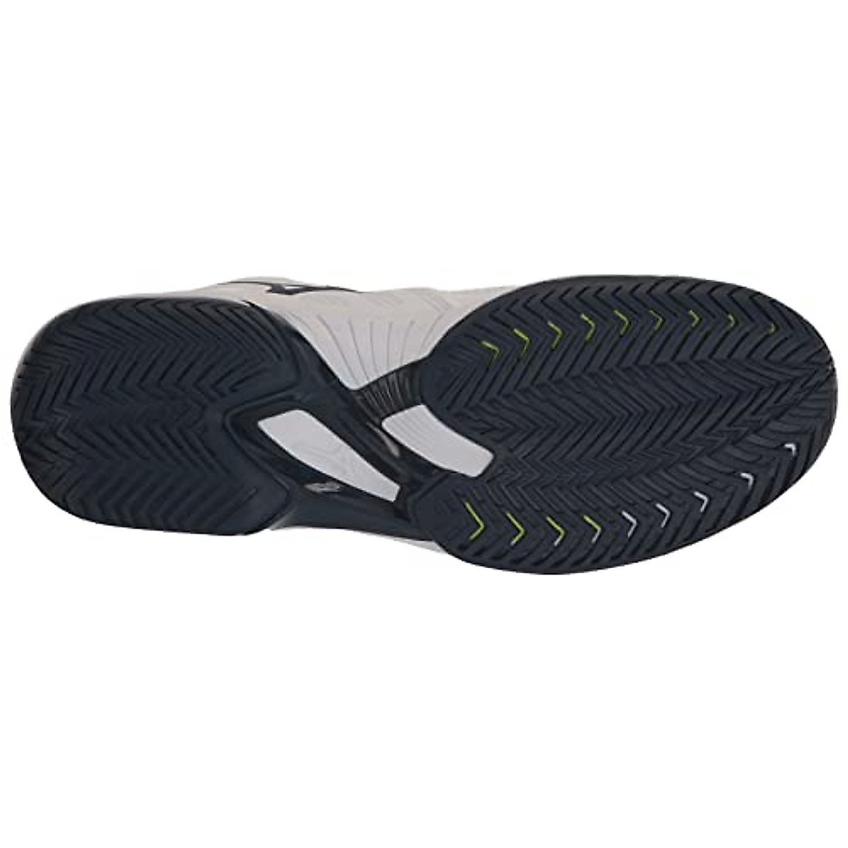 Mizuno Wave Exceed Tour 5 AC Men Tennis Shoe, White-Dress Blue, 9.5