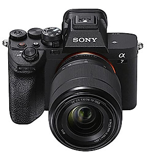 Sony a7 IV Mirrorless Digital Camera with 28-70mm Lens, 32GB Card, Tripod, Case, and More (21pc Bundle)
