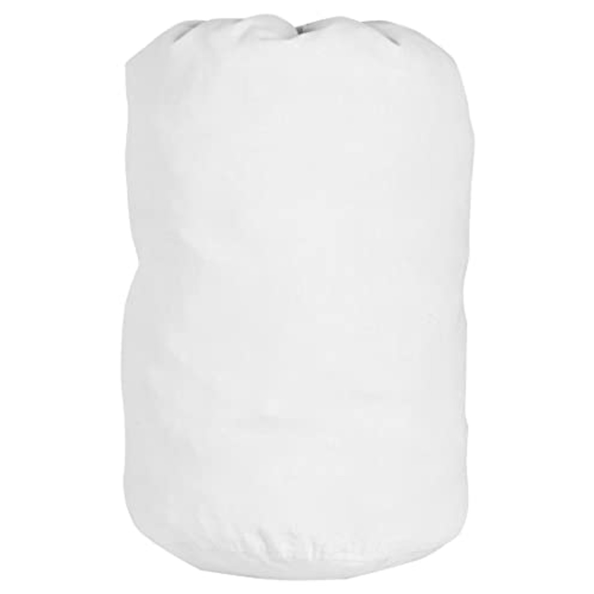 Accent Home Cotton Canvas Laundry Bags With Drawstring 2 Pack LARGE Travel Storage Bags 15" x 28", Heavy Duty Multi Use | Washable Dirty Clothes Organizer | Easy Fits a Laundry Hamper Mesh Basket