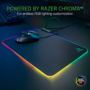 Razer Firefly V2 Gaming Mousepad + Viper Ultimate w/o Dock Gaming Mouse Bundle