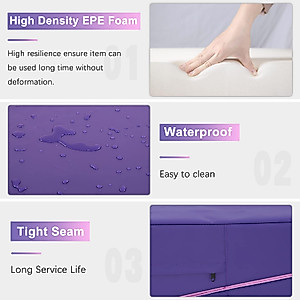 Gymnastics Mat Incline Mats Foam Kids Climbing Mat Folding Tumbling Wedge Mats for Gym Cheese Mats for Gymnastics Exercise Mat Yoga Mat for Kids Play Home Exercise Aerobics, Pink