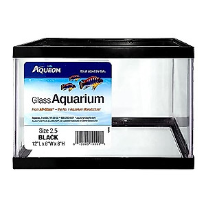 All Glass Aquarium AAG10002 Tank, 2.5-Gallon