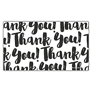 50 Thank You for Your Order Cards - Customer Thank You Cards - Package Insert