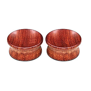 Piercingpops 3 Pairs Natural Wood Ear Plugs Tunnels Double Flared Expander Ear Gauges Stretched Piercing Body Jewelry (Gauge=1/2"(12mm))