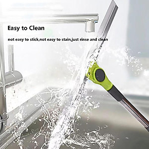 Air Broom as Seen on Tv, with 51 Long Handle Magic Broom Sweeper, Broomi for Concrete Floor,Bathroom Tile