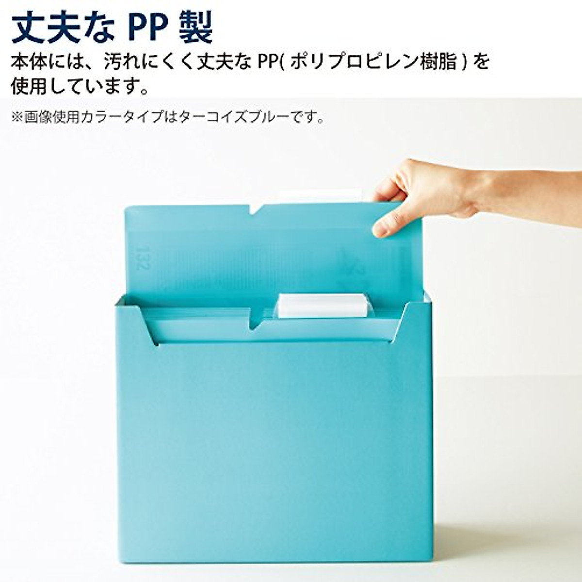Kokuyo NEOS A4 File Folders, 0.6 Inches (15 mm) Depth, 3 Side Binding PP Type with A Customizable Tab, 10 Pack of Off White, Japan Import (A4P-NEF15WX10)