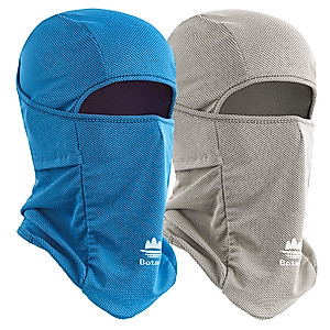 Botack Balaclava Face Mask Sun UV Protection Breathable Full Head Mask for Men Women Cycling
