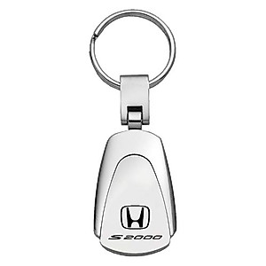 Au-TOMOTIVE GOLD Metal Tear Drop Key Chain for Honda S2000 (Chrome)