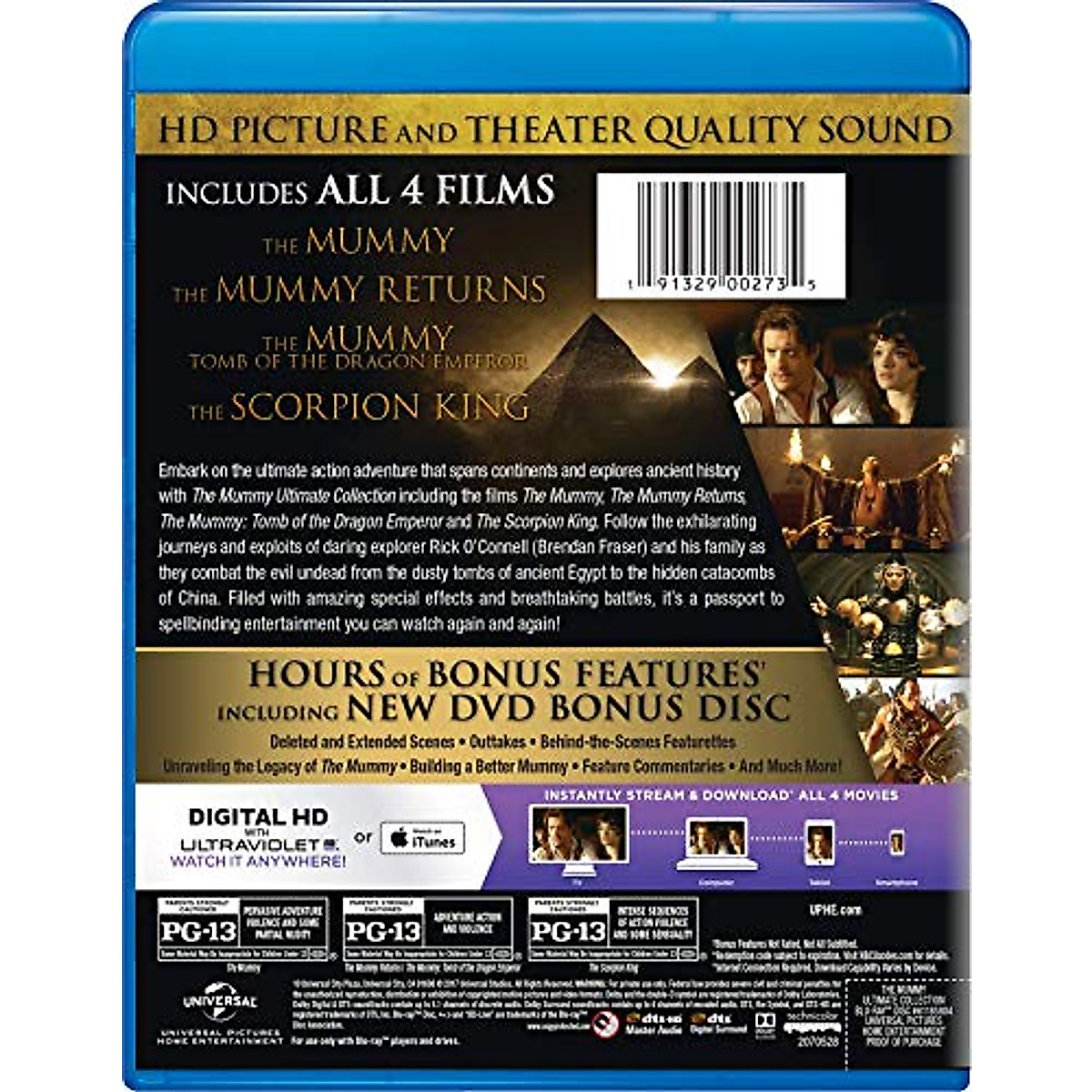 The Mummy Ultimate Collection [Blu-ray]