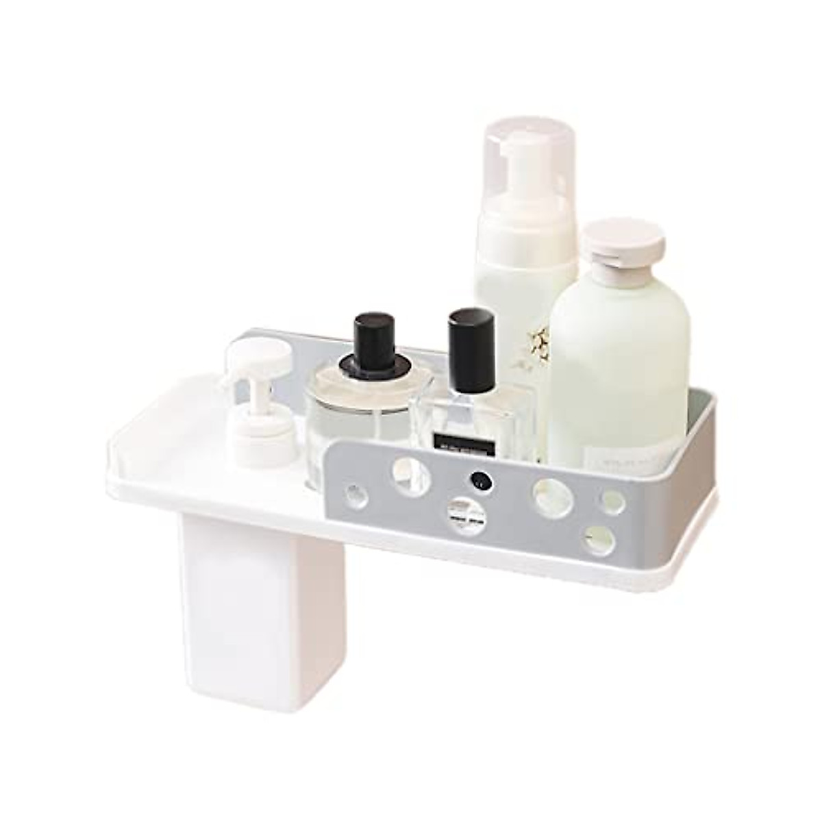 Ventilated Draining Storage Rack Proof Kitchen Shelf Detachable Easy Cleaning Wall Shelves Easy Installation bathroom rack shelf organizer over the toilet for storage hanging