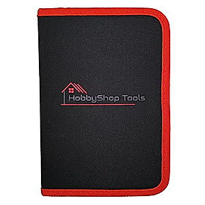 Hobby Tools 17 Pcs | Gundam Model Tool Kit - Adults Hobby Building Craft Set - Tools for Plastic Model Kits, Car Models, Miniatures and Airplane Model Kits