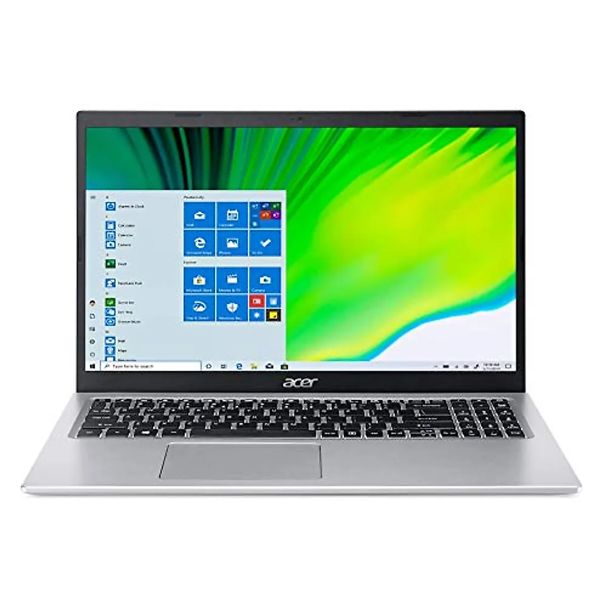 Acer Aspire 5 A515-56-363A, 15.6" Full HD IPS Display, 11th Gen Intel Core i3-1115G4 Processor, 4GB DDR4, 128GB NVMe SSD, WiFi 6, Backlit Keyboard, Windows 10 Home (S mode)