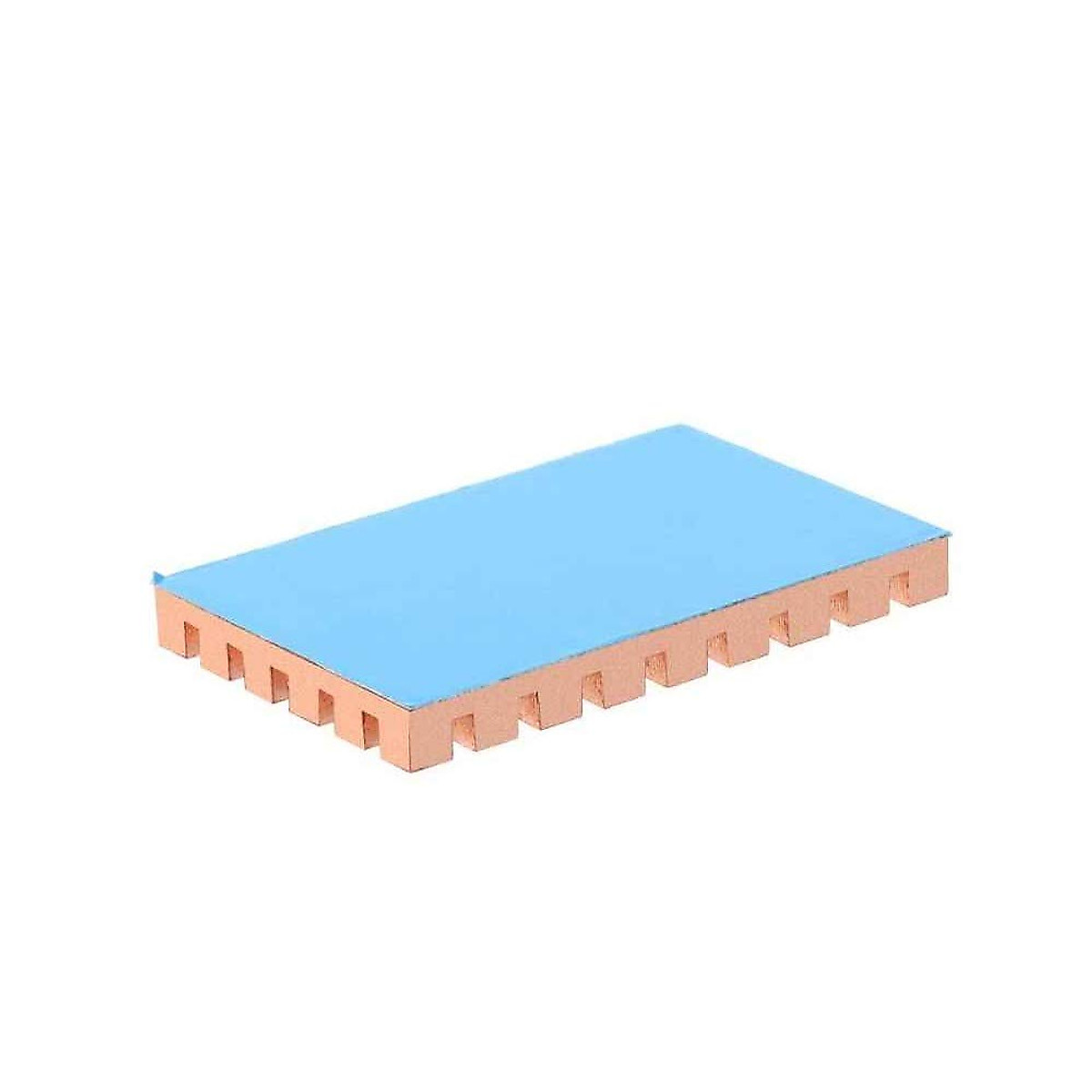 Easycargo M.2 2242 Heatsink Kit, High Performance Copper Heat Sink + Pre-applied 3M 8810 Thermal Conductive Tape for cooling mSATA M.2 2242 SSD Mini-SATA Solid State Disk NGFF 40mm x 26mm x 4mm