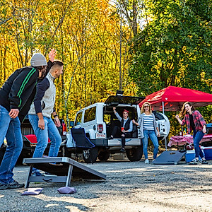Franklin Sports 36" Cornhole Set — Includes 36-Inch x 24-Inch Targets, 8 Regulation Bean Bags, and Carry Bag