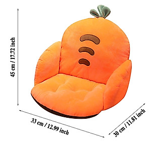 Scceatti Children's Couch Green2 in 1 Kids Cushions Cartoon Lazy Sofa Cute Cartoon Cushion Back Office Chair Cushion Sofa Pillow Cushion Home Decoration Cushion Lumbar Support for Living Room Bedroom