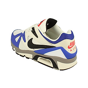 Nike mens Air Structure Triax 91 shoes, Metallic Summit White/Persian, 10