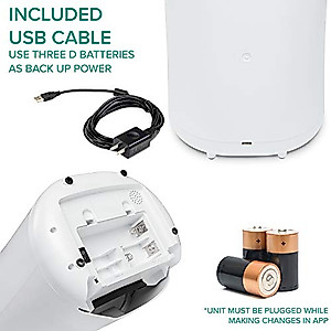 Arf Pets Smart Automatic Pet Feeder with Wi-Fi, HD Camera with Voice and Video Recording, Programmable Food Dispenser for Dogs & Cats with Easy App-Controlled, 29-Cup Capacity, for iPhone & Android