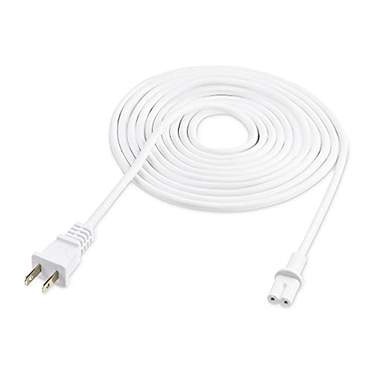 Vebner 12-Foot Power Cord Compatible with Sonos Five, Sonos Play 5, Sonos Beam, Sonos Arc, Sonos Amp, Sonos Playbase, Sonos Sub Gen 3 and Sonos Sub Mini - White