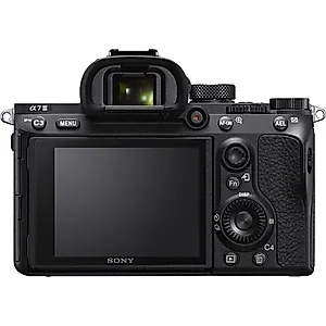Sony a7 III Mirrorless Camera (ILCE7M3/B) + 64GB Memory Card + Bag + 2 x NP-FZ100 Compatible Battery + Card Reader + LED Light + Corel Photo Software + Flex Tripod + Hand Strap + More (Renewed)