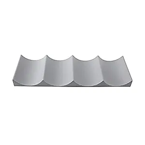 Wine Rack Countertops Display Stand Kitchen Storage Can Bottle Holder Modern Wave Shape Anti Slip Table Top Home Fridge Shelf European Style Champagne Jar Organizer Space Saving(1pcDark Gray)