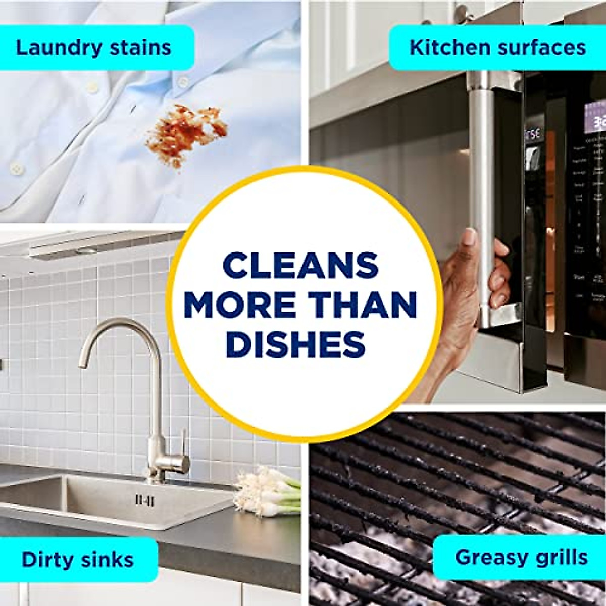 Dawn Platinum Powerwash Dish Spray, Dish Soap, Fresh Scent Bundle, 1 Spray (16oz) + 3 Refills (16oz each)