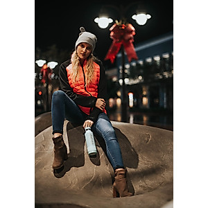 Coldest Sports Water Bottle with Straw Lid Vacuum Insulated Stainless Steel Metal Thermos Bottles Reusable Leak Proof Flask for Sports Gym (Mint Green)