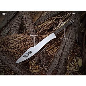 PAL 2000 KNIVES DAG-6031 Full Tang Handle Knife Custom Handmade 25 Inch High Carbon Steel Knife With Sheath
