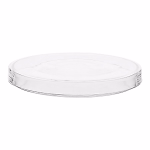 EISCO Petri Dish, 5.9" (150mm) - Beaded Edges Easy to Sterilize for Repeated Use Borosilicate Glass- Eisco Labs