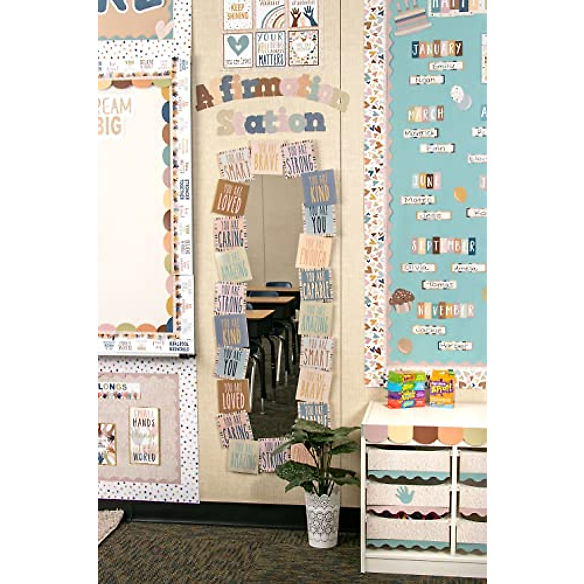 Teacher Created Resources Everyone is Welcome Positive Affirmations Accents, Pack of 30