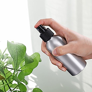 Youeon 12 Pack 4 Oz Fine Mist Spray Bottles, Aluminum Empty Spray Bottles, Reusable Bottles Small Spray Bottles for Travel, Cosmetic Perfume, Toner, Face Spray, Essential Oil Storage