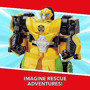 Transformers Playskool Heroes Rescue Bots Academy Road Rescue Team Trailer 4-Pack Converting Toy
