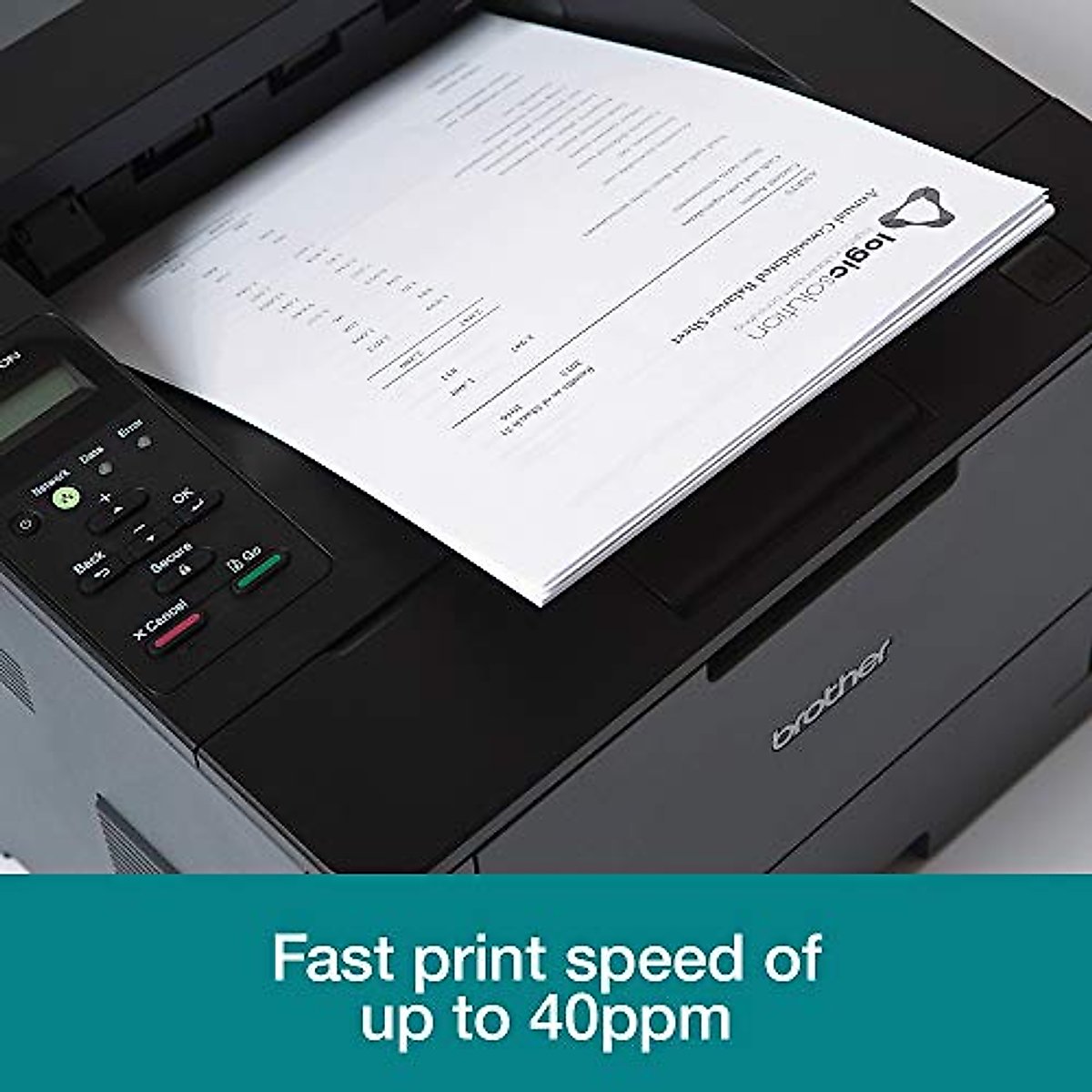Brother Hl-L5100dn Business Laser Printer with Networking and Duplex Printing