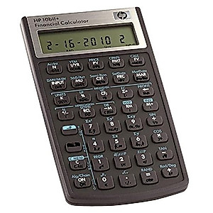 HP 10bII+ Financial Calculator (NW239AA) Pack of 2