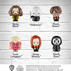 Harry Potter Pencil Toppers, Gifts, Toys, Collectibles – Set of 12 Harry Potter Figures for Writing, Party Decor –Ron Weasley, Hermione Granger,Sybil Trelawney and more by PMI, 2.4 In., Soft PVC (B12)