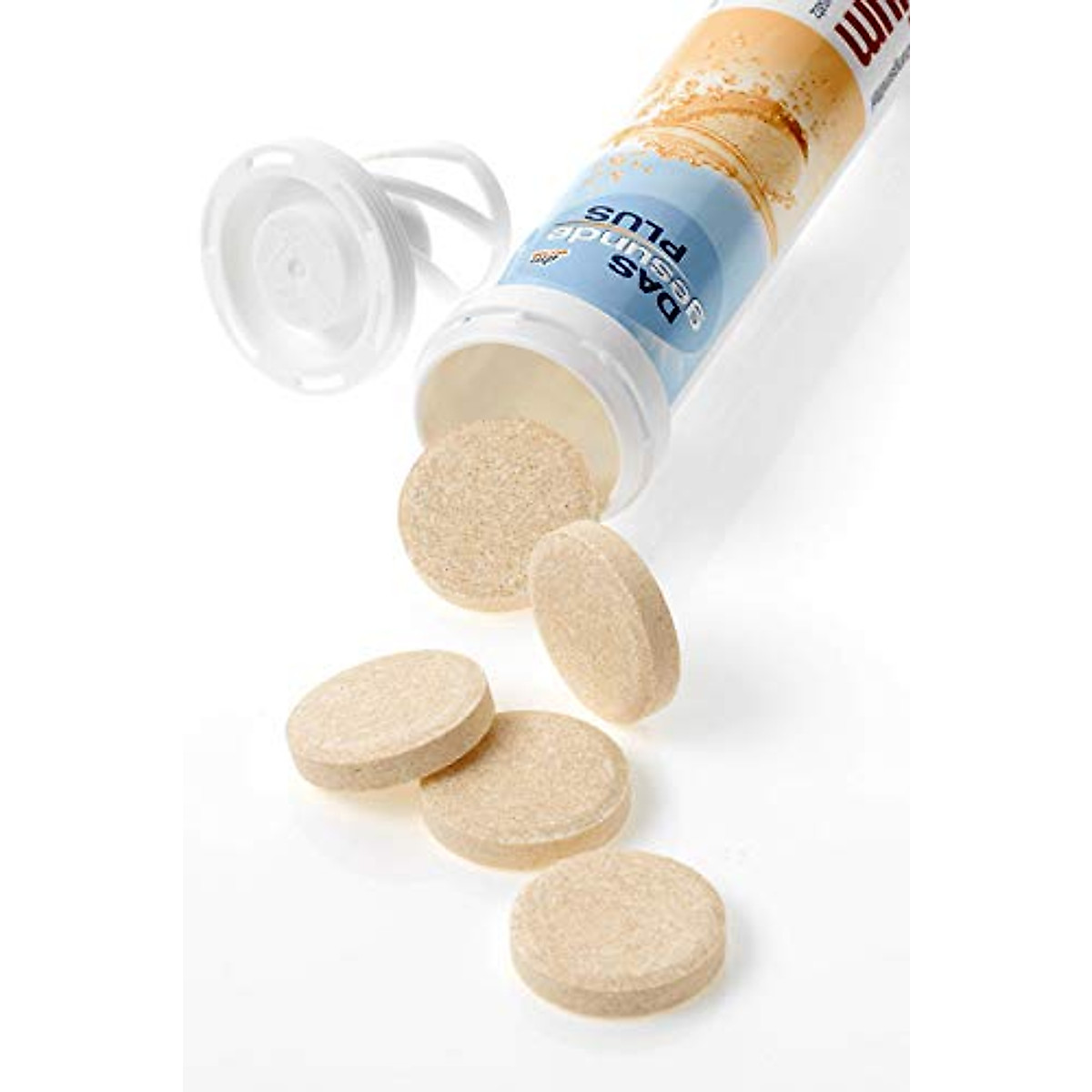 Mivolis Calcium effervescent Tablets - Dietary Supplements 4 Packs x 20 pcs | Germany