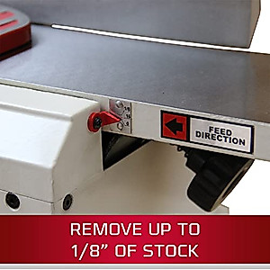 JET 6-Inch Benchtop Jointer, Helical Head, 1Ph 115V (JJ-6HHBT)