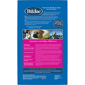 Bil-Jac Large Breed Puppy Food Formula Dry Dog Food 30lb Bag - Super Premium Since 1947