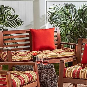 South Pine Porch Outdoor 51x18-inch Bench Cushion, 1 Count (Pack of 1), Roma Stripe