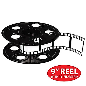 Beistle Movie Reel with Filmstrip Centerpiece, Multicolored