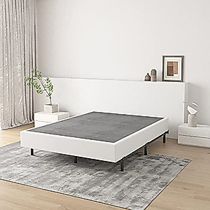 ZIYOO California King Box Spring and Cover, 9 Inch High Profile Easy Assembly,Mattress Foundation/Heavy Duty Metal Steel Structure/Quiet Noise-Free Accessory