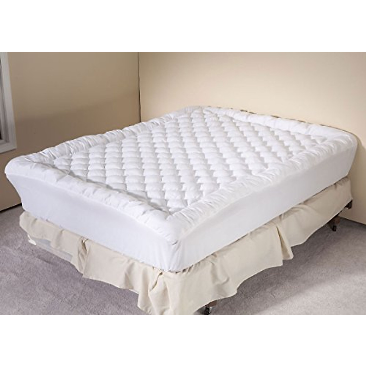 Diamond Puff Pad Mattress Topper