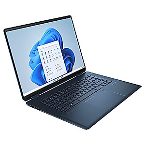 HP Spectre 2-in-1 Business Laptop, 16" 3K+ (3072x1920), 12th Gen Intel 14-Core i7-12700H Evo, 16GB RAM, 1TB PCIe SSD, TB 4, FP Reader, Backlit, Alex Built-in, Pen, SPS HDMI 2.1 Cable, Win 11