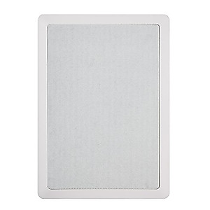 Polk Audio RC85i 2-way Premium In-Wall 8"-Speakers (Pair) | Perfect for Damp and Humid Indoor/Outdoor Placement (White, Paintable -Grille)