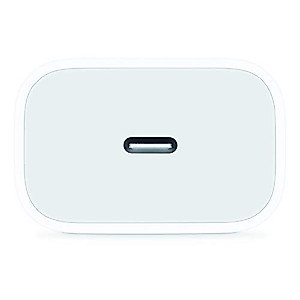 Apple 20W USB-C Power Adapter - iPhone Charger with Fast Charging Capability, Type C Wall Charger