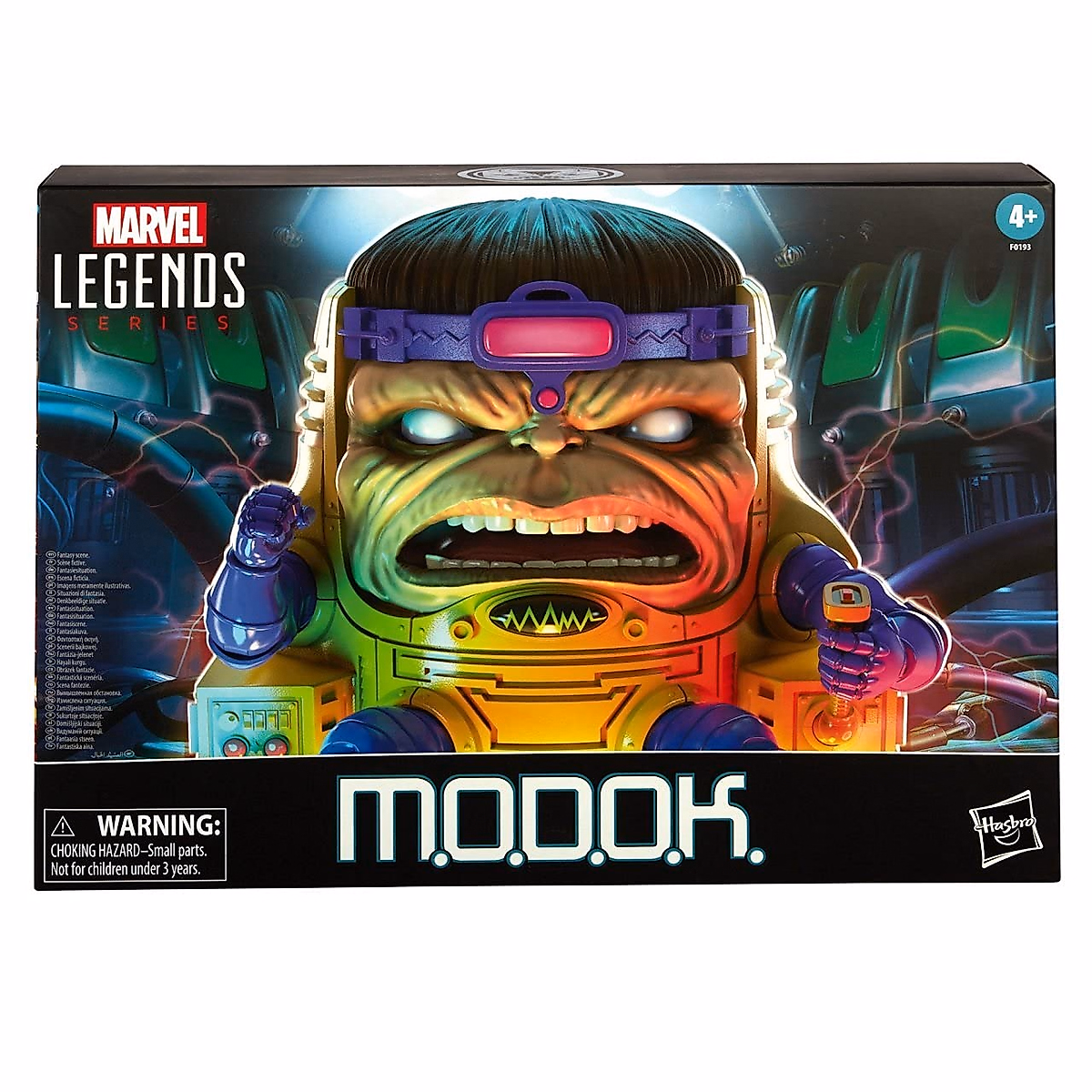 Marvel Legends Series Avengers 6-Inch Scale M.O.D.O.K. Figure and 4 Accessories for Fans Ages 4 and Up