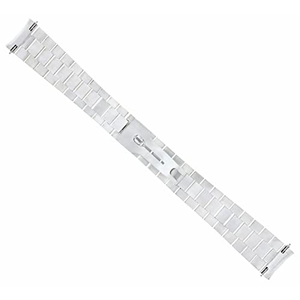 Ewatchparts 20MM 18KW PRESIDENT WATCH BAND WITH ALL DIAMOND LINKS COMPATIBLE WITH ROLEX DAY DATE 8CTS
