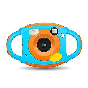 LKYBOA Cartoon Photo Camera -Kids Camera, Digital Video Camera Gift for Age Year Old Girls, Mini Rechargeable and Shockproof