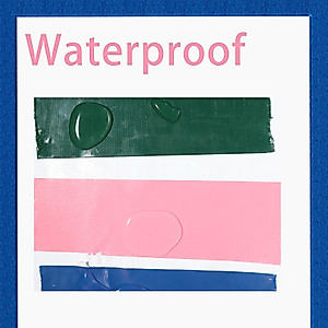 ROSEUP 2 Pack Duct Tape Heavy Duty,7.5 Mil Thickness,2 Inches x 30 Yards,Flexible,No Residue,Waterproof and Tear by Hand,Multi-Use for Indoor & Outdoor, Pink