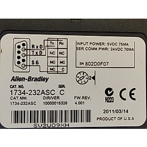 A-B 1734-232ASC Módulo de comunicación Point E/S de Punto 1734232ASC 1734-1734 PLC Master