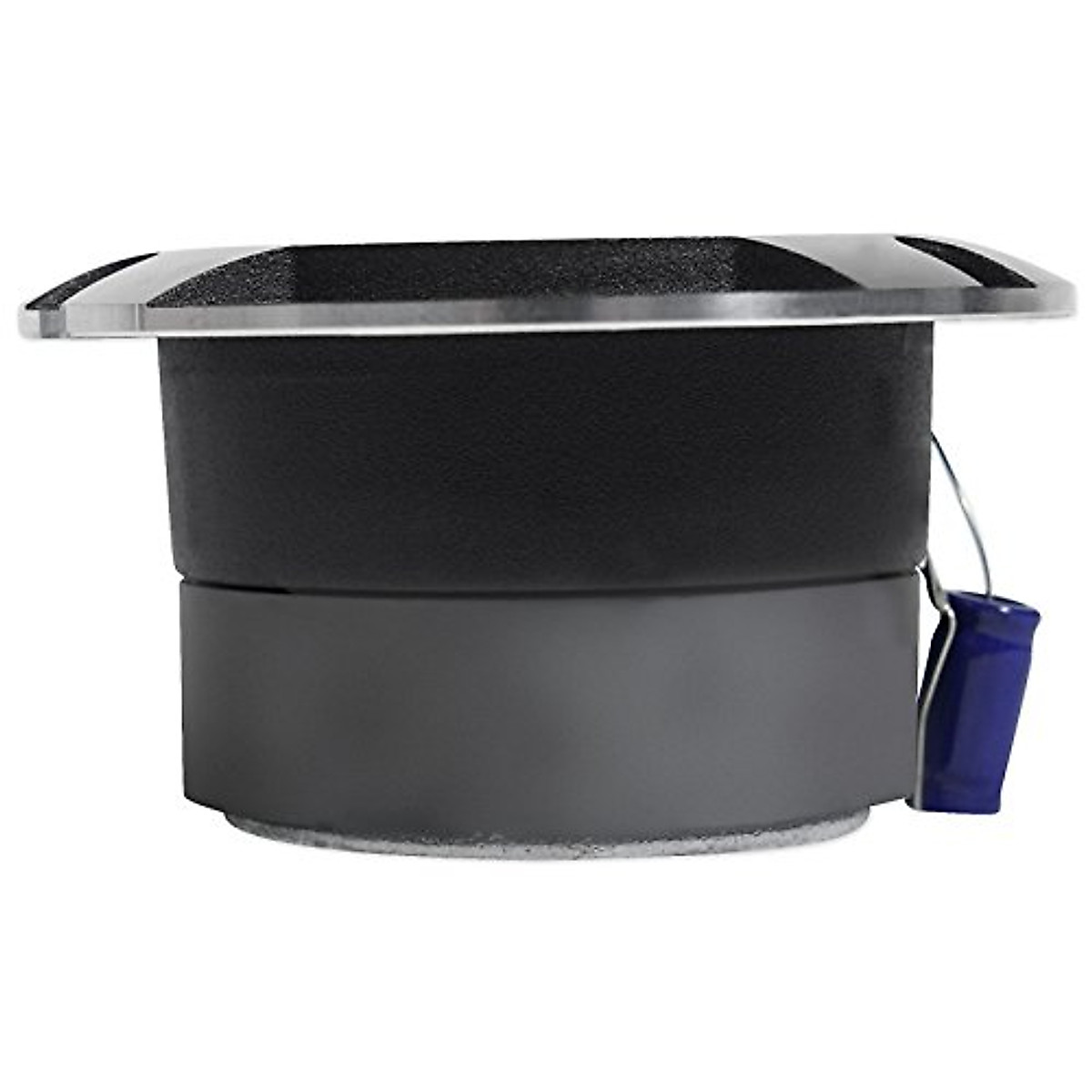 Pair Rockville RT5 2.8" Aluminum Car/Pro Tweeters w Titanium Diaphragm+Kapton VC, Silver